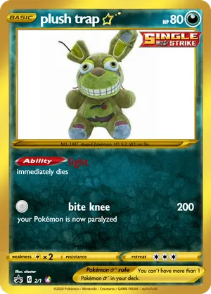 plush trap - quaxly | PokeCardMaker.net