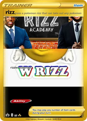 rizz - rizzymon | PokeCardMaker.net