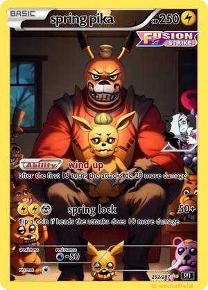 spring pika - sawyermo14 | PokeCardMaker.net