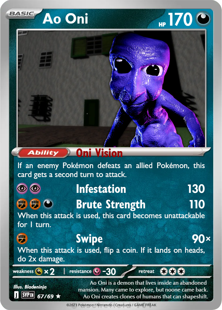 Ao Oni - IHatePokemonScalpers