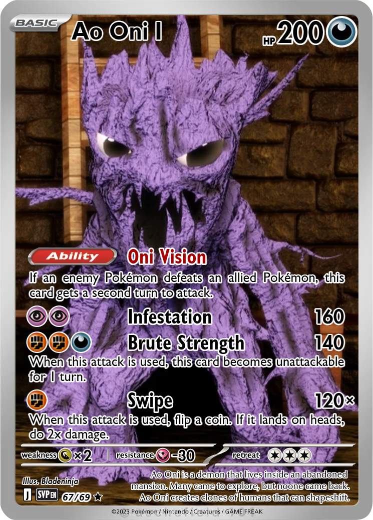 Ao Oni I - IHatePokemonScalpers