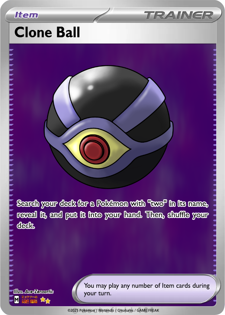 Clone Ball - MewtwoFanz