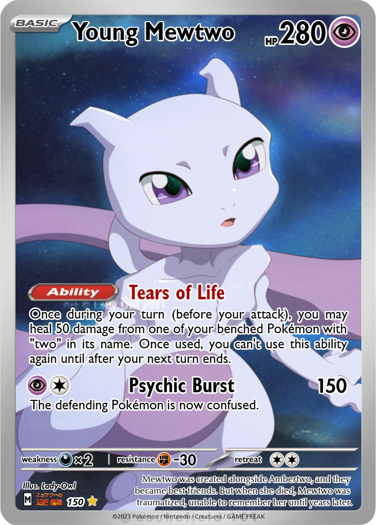 Young Mewtwo - MewtwoFanz