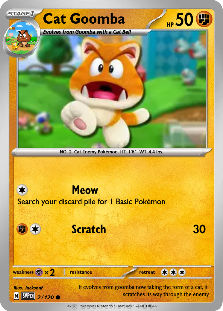 Cat Goomba - MonkFish