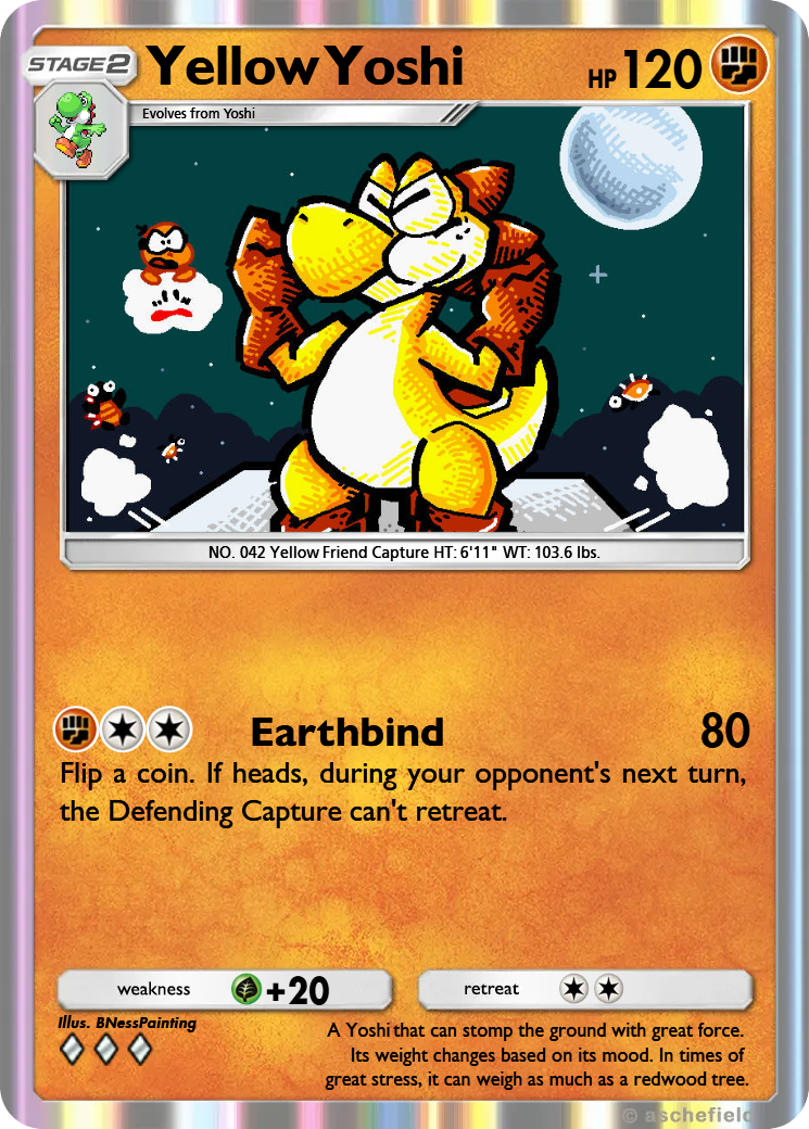 Yellow Yoshi - UltraLuigi