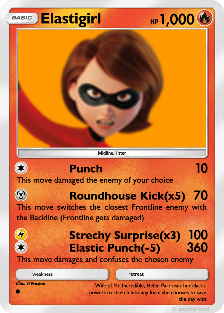 Elastigirl - UniversalHeroesAllStars