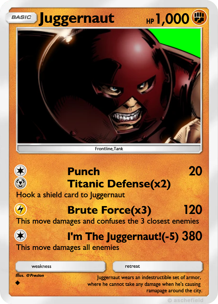 Juggernaut - UniversalHeroesAllStars