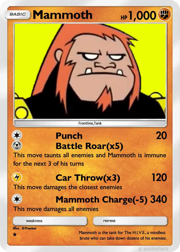 Mammoth - UniversalHeroesAllStars