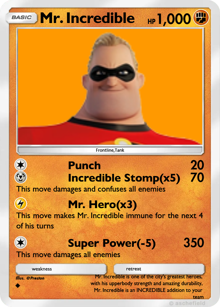 Mr. Incredible - UniversalHeroesAllStars