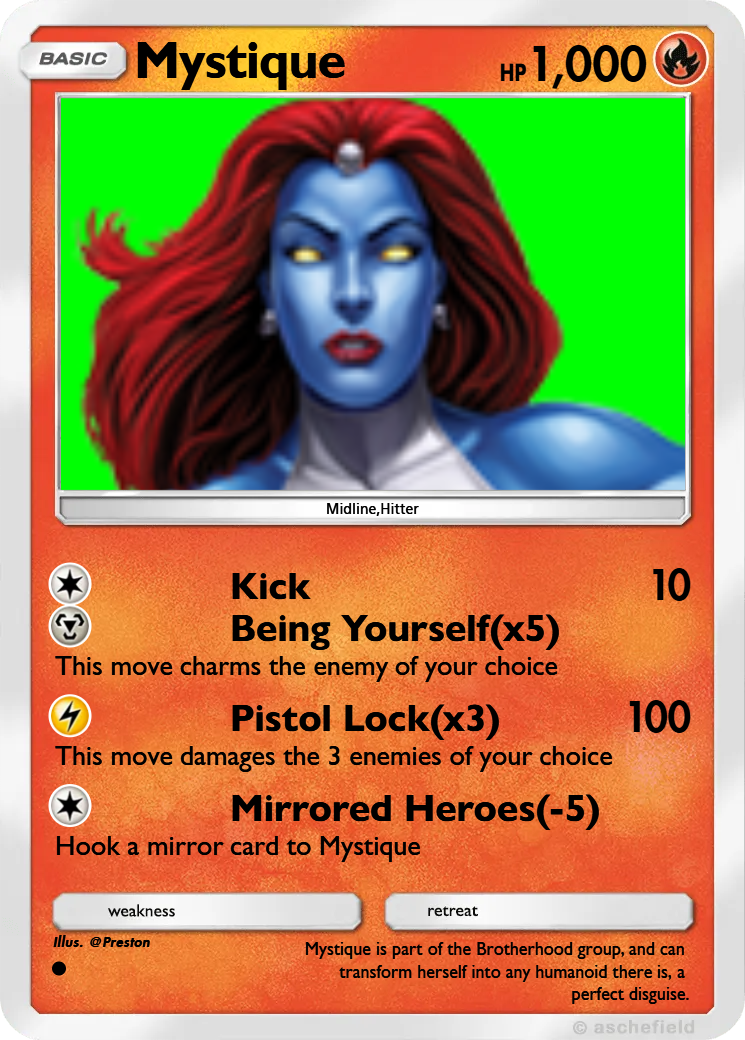Mystique - UniversalHeroesAllStars