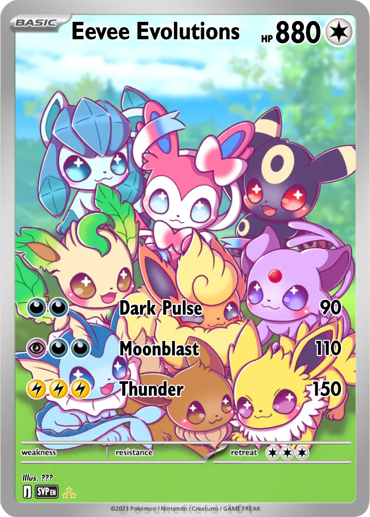 Eevee Evolutions - catunderhat